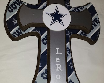 Dallas cowboys cross | Etsy