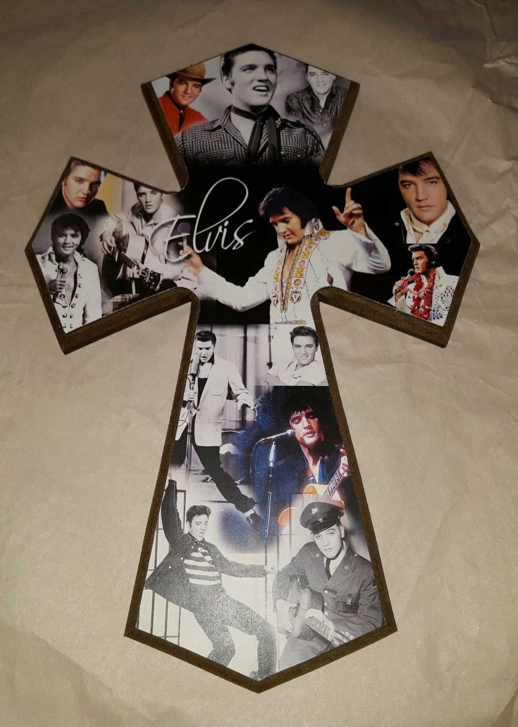 Unique Merle Haggard Collage Cross. Fits Any Decor. - Etsy