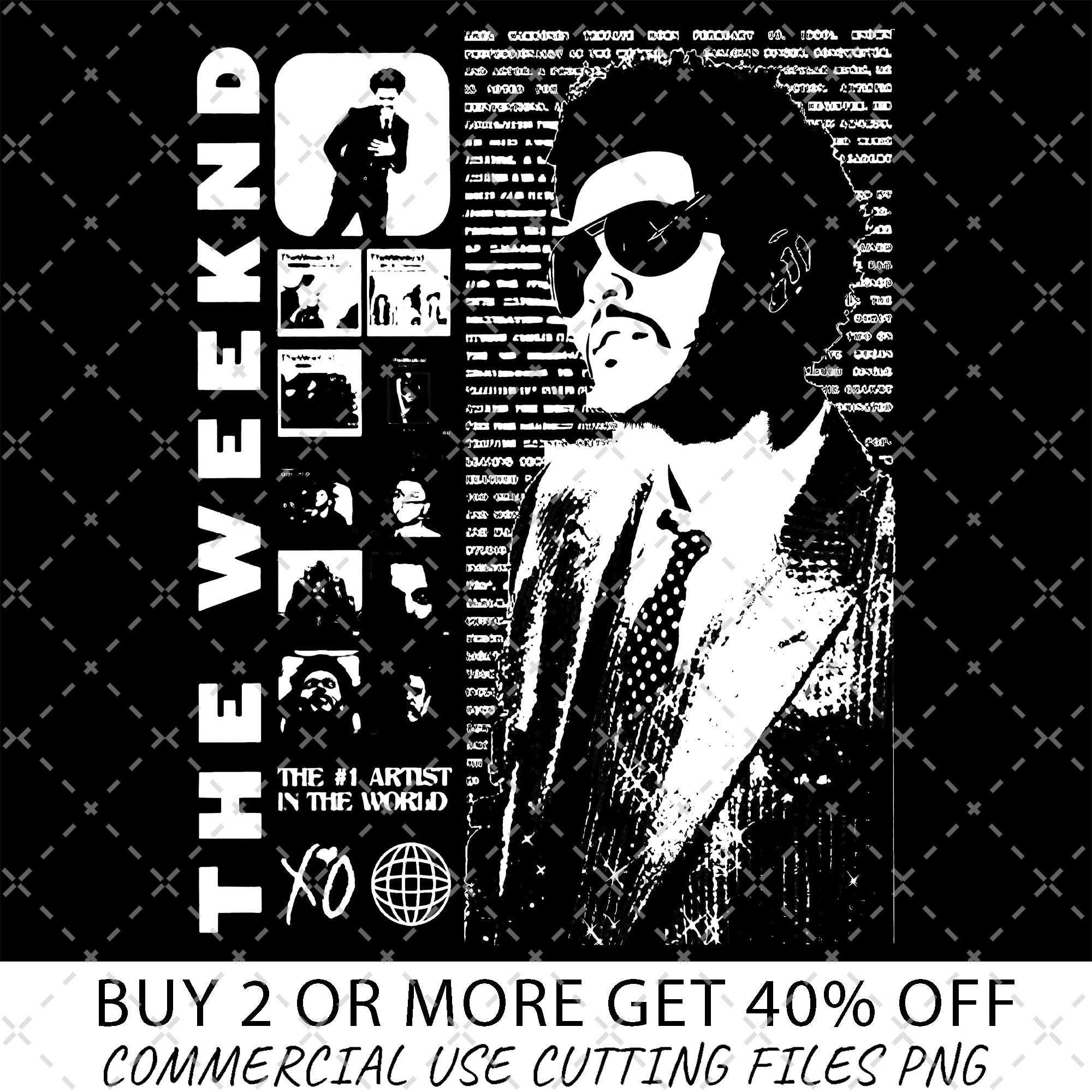 90s Vintage the Weeknd Png, the Weeknd Png, Hip-hop Music Png, Starboy ...