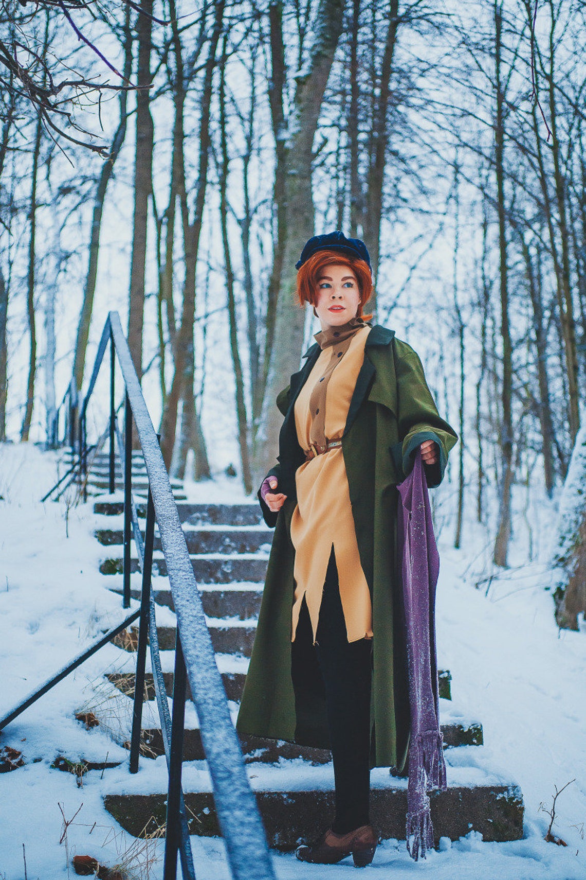 Anastasia Anya Cosplay Inspirer Anastasia Costume Dhalloween Etsy