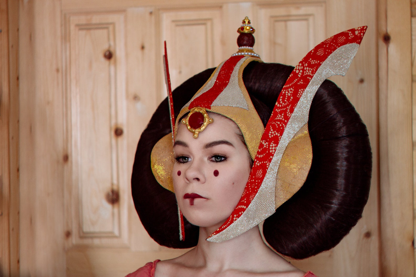 Headpiece Padme Amidala Crown Halloween Costume Adult Etsy