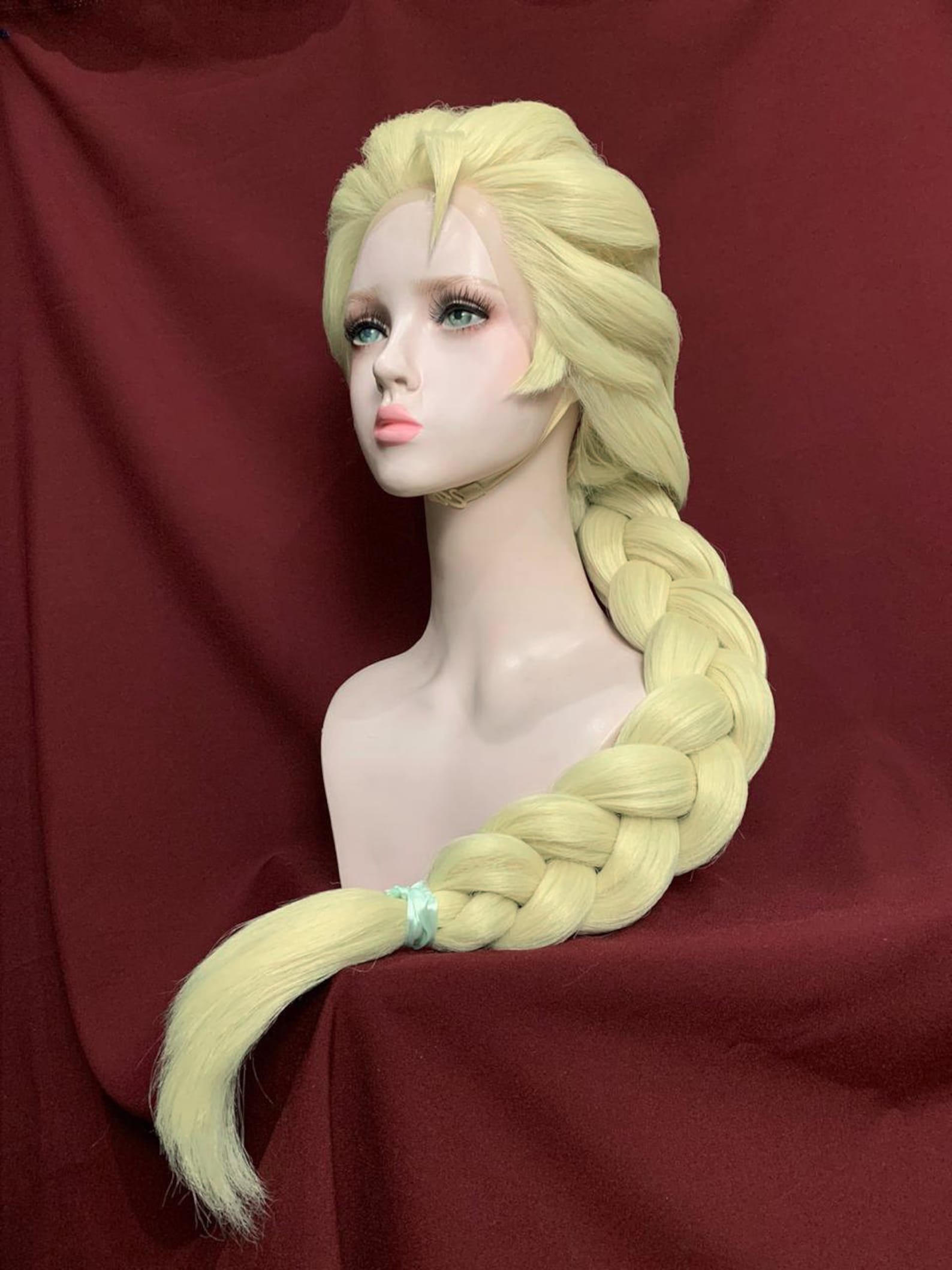 Inspired By Elsa Wig From Frozen Halloween Costume For Adult Etsy