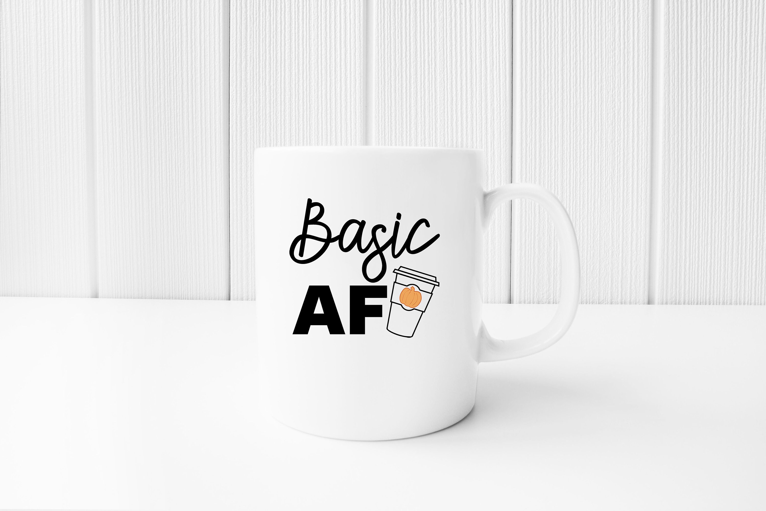 Basic AF SVG Instant Download Pumpkin Spice Lover SVG File | Etsy