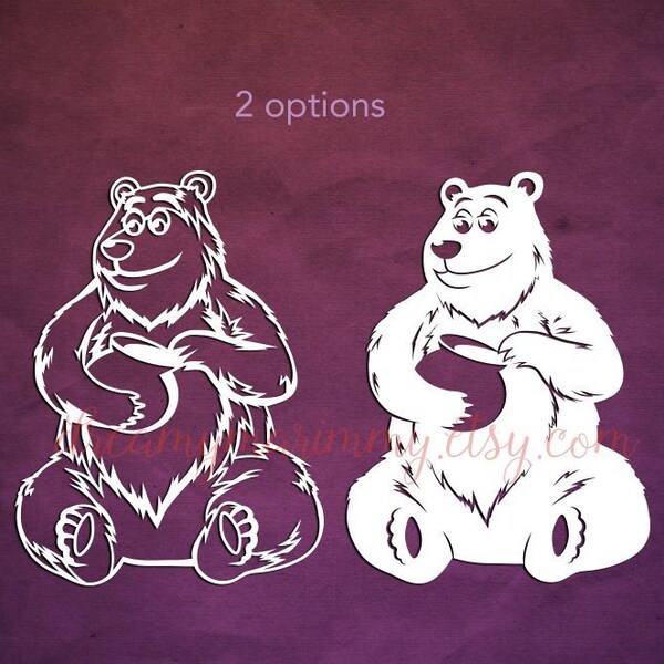 Pooh Bear Cut Out - Etsy