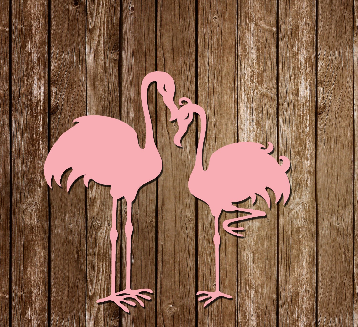 SVG Cutting Files, PDF Paper Cutting Template, Flamingo Paper Cut Outs ...