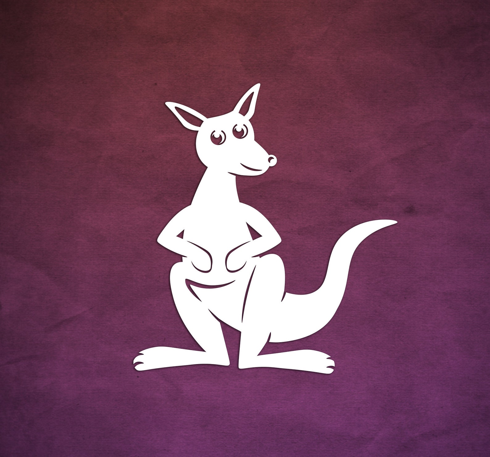 Kangaroo Paper Cutting Template, Kangaroo Papercut, Kangaroo Cut Out ...