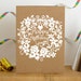 Personalized Birthday Card Template, Papercut Card, Paper Cutting ...