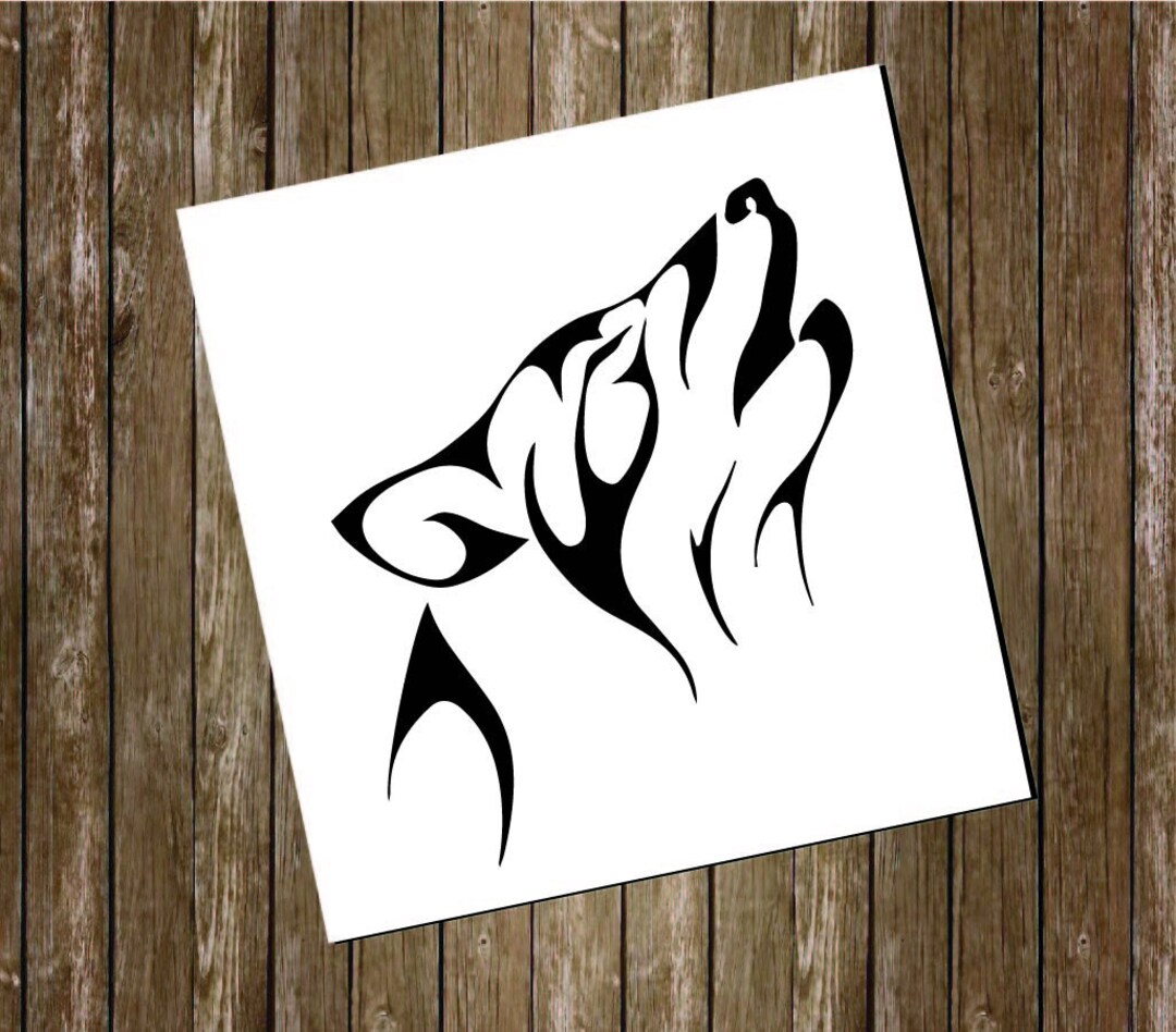 Wolf Paper Cutting Template, Wolf Papercut, Wolf Cut Out, Wolf Cutting ...