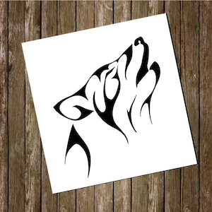 Wolf Paper Cutting Template, Wolf Papercut, Wolf Cut Out, Wolf Cutting ...