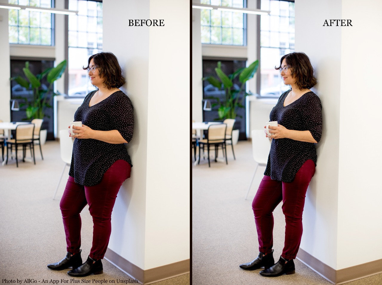 Christmas Photo Edit Body Slimming Photo Enhancement Digital Service ...