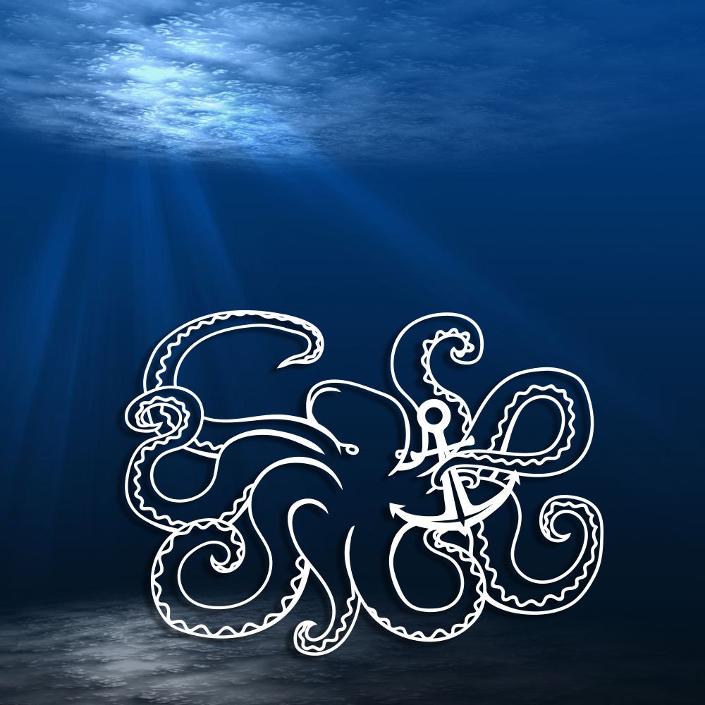 Octopus SVG Cutting Files PDF Paper Cutting Template Octopus - Etsy UK