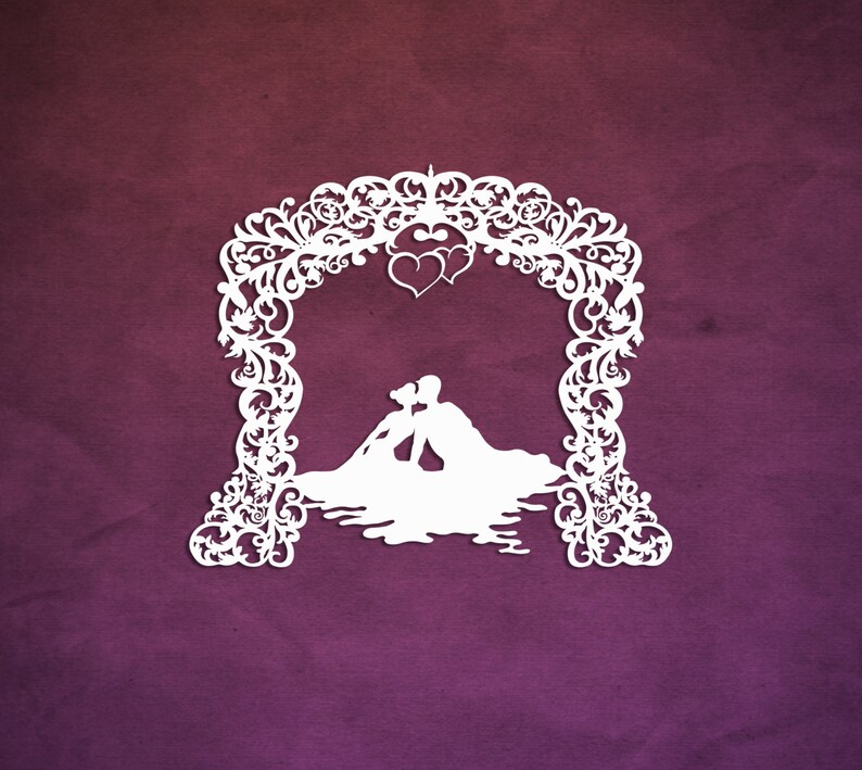 Paper Cutting Template Wedding Papercut Gift Cutting - Etsy