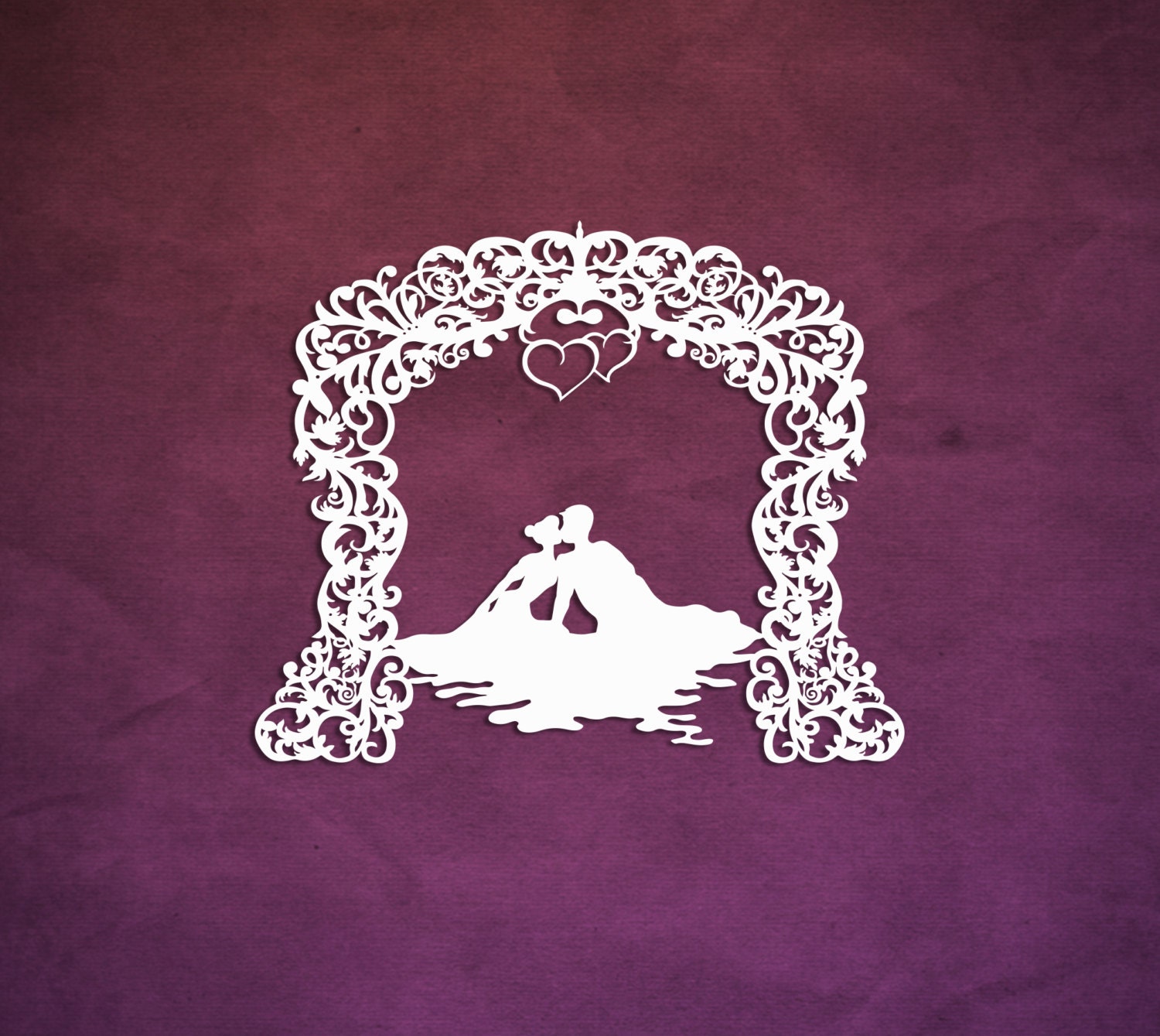 Paper Cutting Template Wedding Papercut Gift Cutting - Etsy