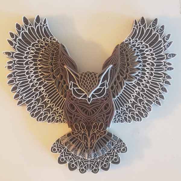 Owl Cut Out - Etsy
