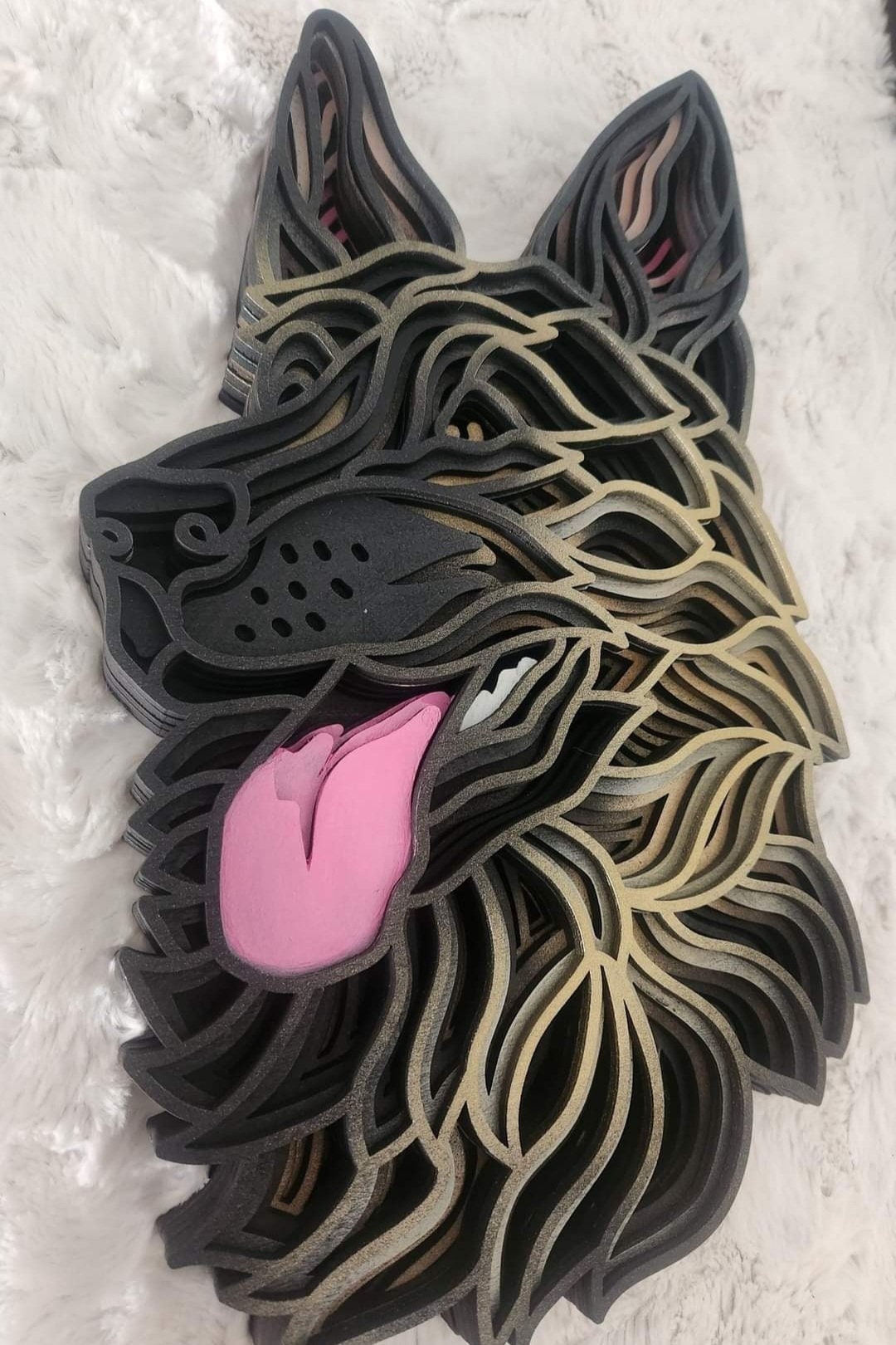 Layered German Shepherd Decor Dog Art, Love of Shepherds, Gifts ...