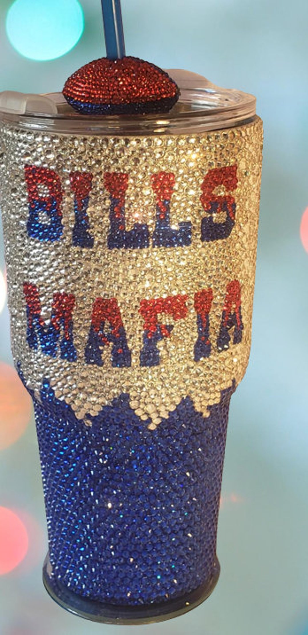 Custom Rhinestone Stainless Steel Tumblers-personalized, Mothers Day ...