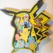 Laser Cut Layered Wood Hand Painted Pika customized-birthday-gifts ...