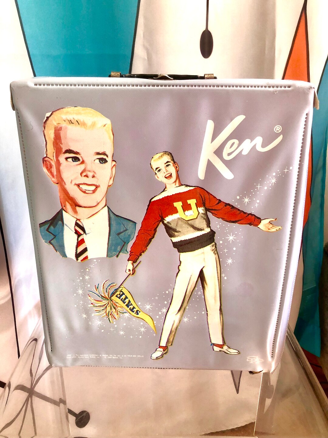 Ken/mattel 1964 Light Purple Ken Doll Case barbie - Etsy