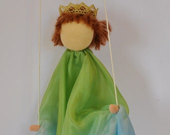 Waldorf Silk Marionette Puppet Storytelling Puppets Theater | Etsy