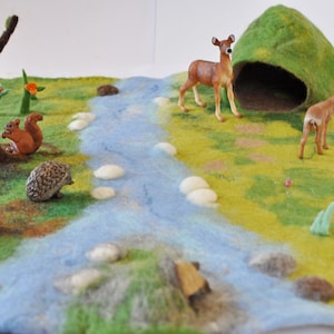 Playscape Playmat Waldorf Inspired Play Mat 3D Present Birthday Kids ...