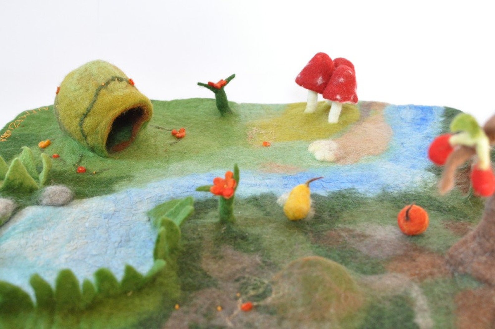 Play Mat Waldorf Nature Inspired Season Table Playmat Landscape ...