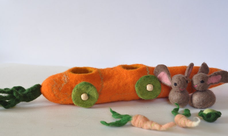 Bunny Rabbit Felted Animal Felt Gift Toy Home Decor Wool - Etsy