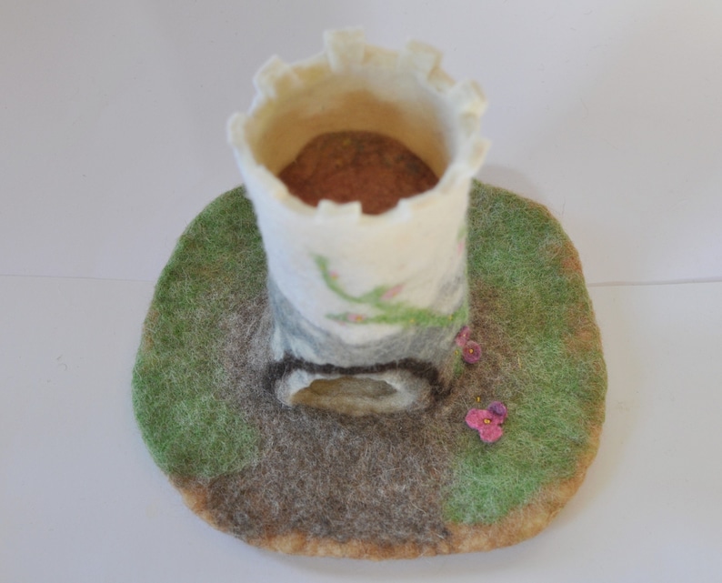 Felt Castle Fortress Knight King Queen Playmat Tower Waldorf | Etsy