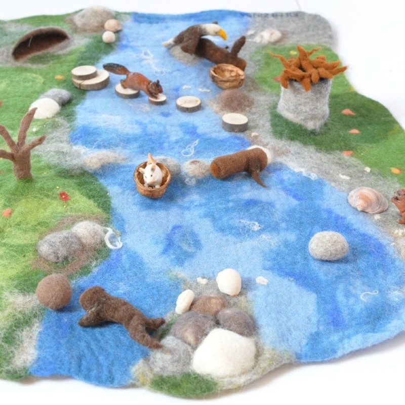 Felt Playmat - Etsy