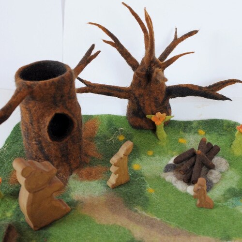 Play Mat Waldorf Nature Inspired Season Table Playmat | Etsy