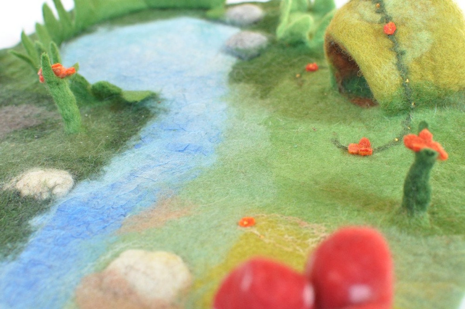 Play Mat Waldorf Nature Inspired Season Table Playmat Landscape ...