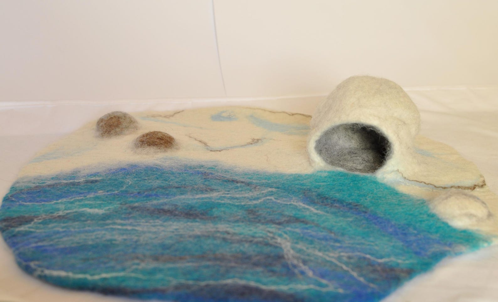 Arctic Play Mat | Handmade Waldorf Inspired Playscape - Etsy