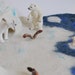 Waldorf Winter Playmat Playscape Snow Ice Snowman Icy Frozen Lake Wet ...
