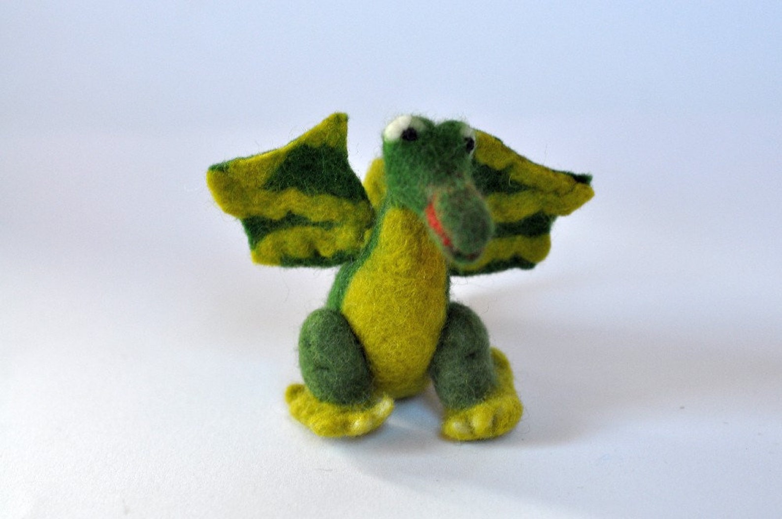 St. Michael Sant Mihael Michaelmas Felted Dragon Waldorf - Etsy