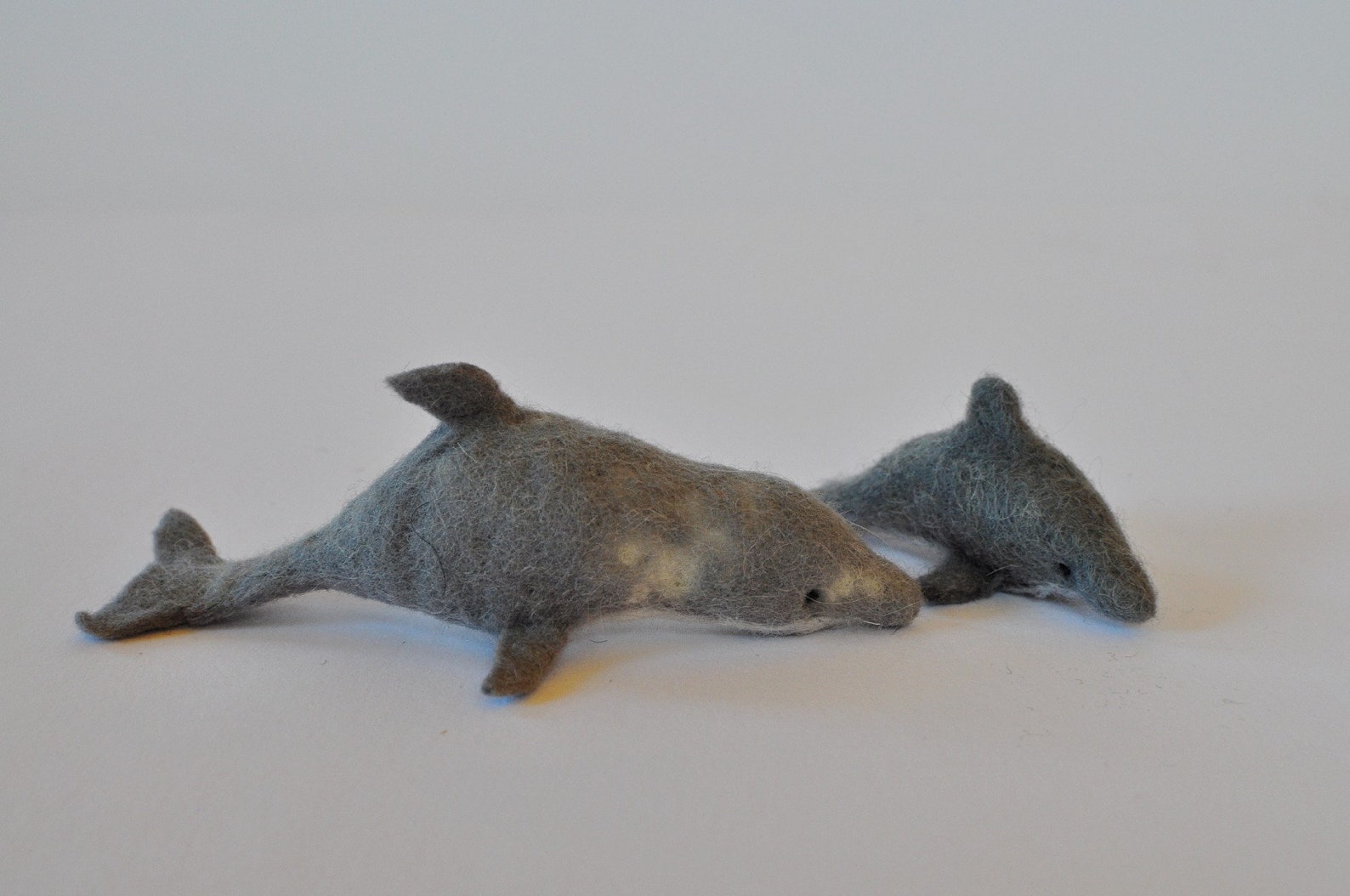 Felted Dolphin Family Wool Woodland Waldorf Inspired Season - Etsy