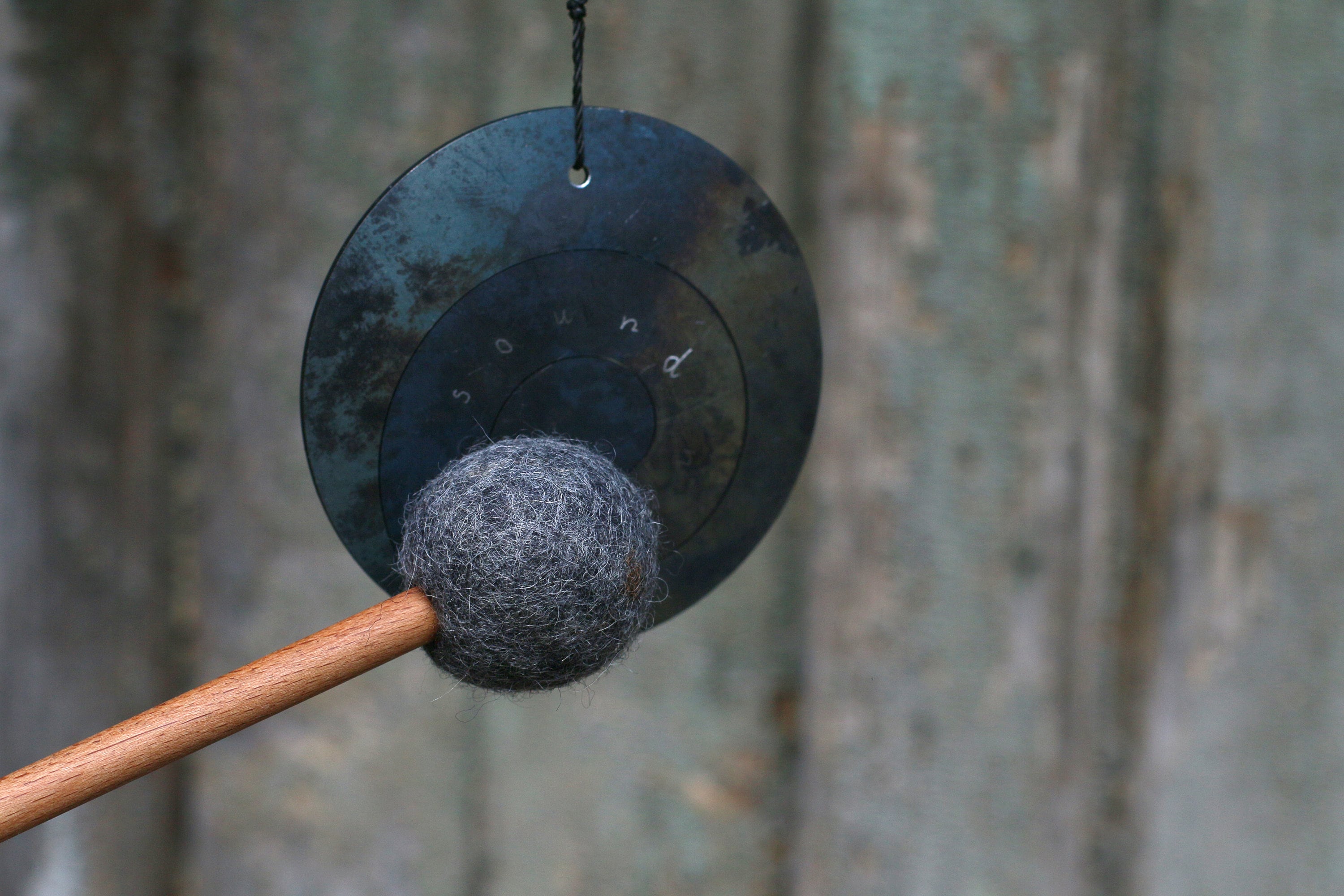 POCKET GONG Stainless Steel Engraved - Deep Sound in Your Pocket - Etsy