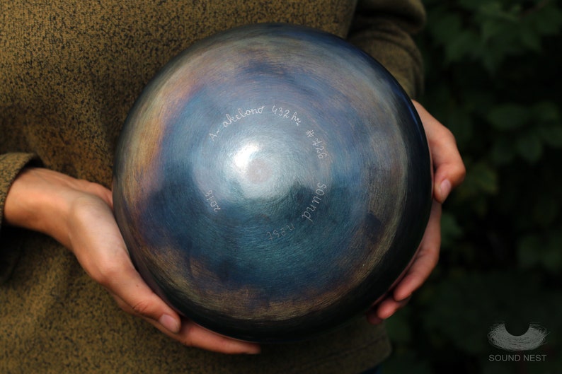 NEST DRUM TUNABLE 9/22cm deep sound pentatonic drum | Etsy