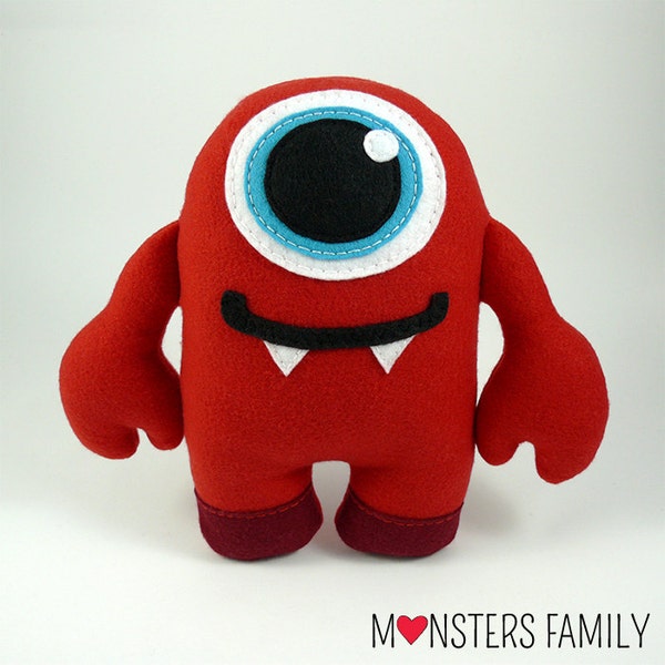 Cute Monster Toy - Etsy