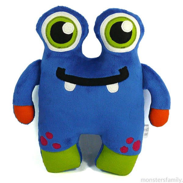 Stuffed Monster - Etsy