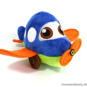 Plush Airplane Stuffed Toy Plane Plush Soft Toy Airplane Baby Toy ...