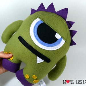 Monster Plush Toy Cute Plush Monster Stuffed Animal Personalized Plush ...