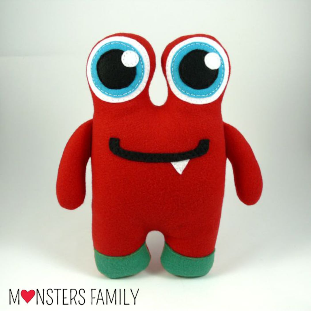Plush Monster Plush Toy Stuffed Monster Stuffed Animal Cute Monster ...
