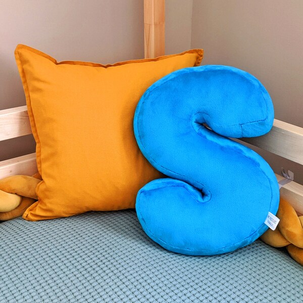 Initial Cushion - Etsy