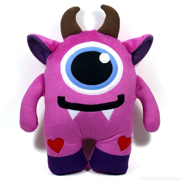 Monster Plush - Etsy