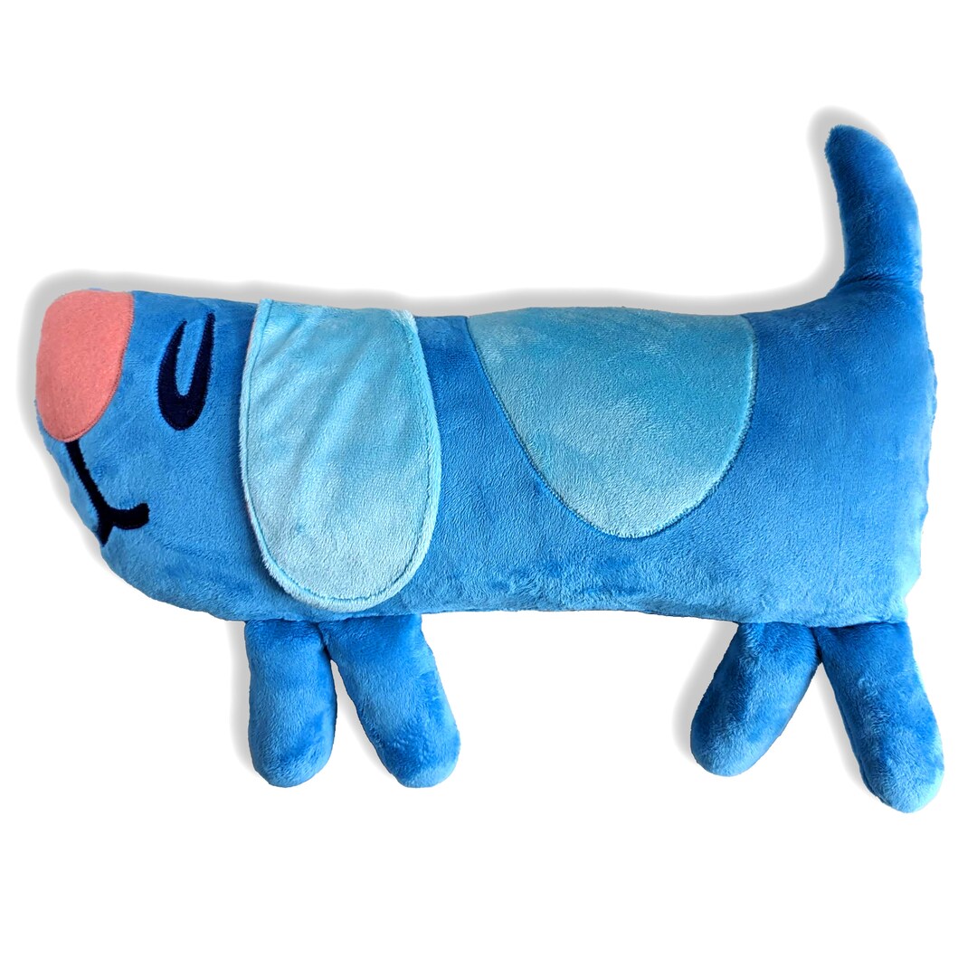 Bluey Long Dog Plush, Bluey Long Dog Pillow, Blue Dog Plush Toy, Bluey ...