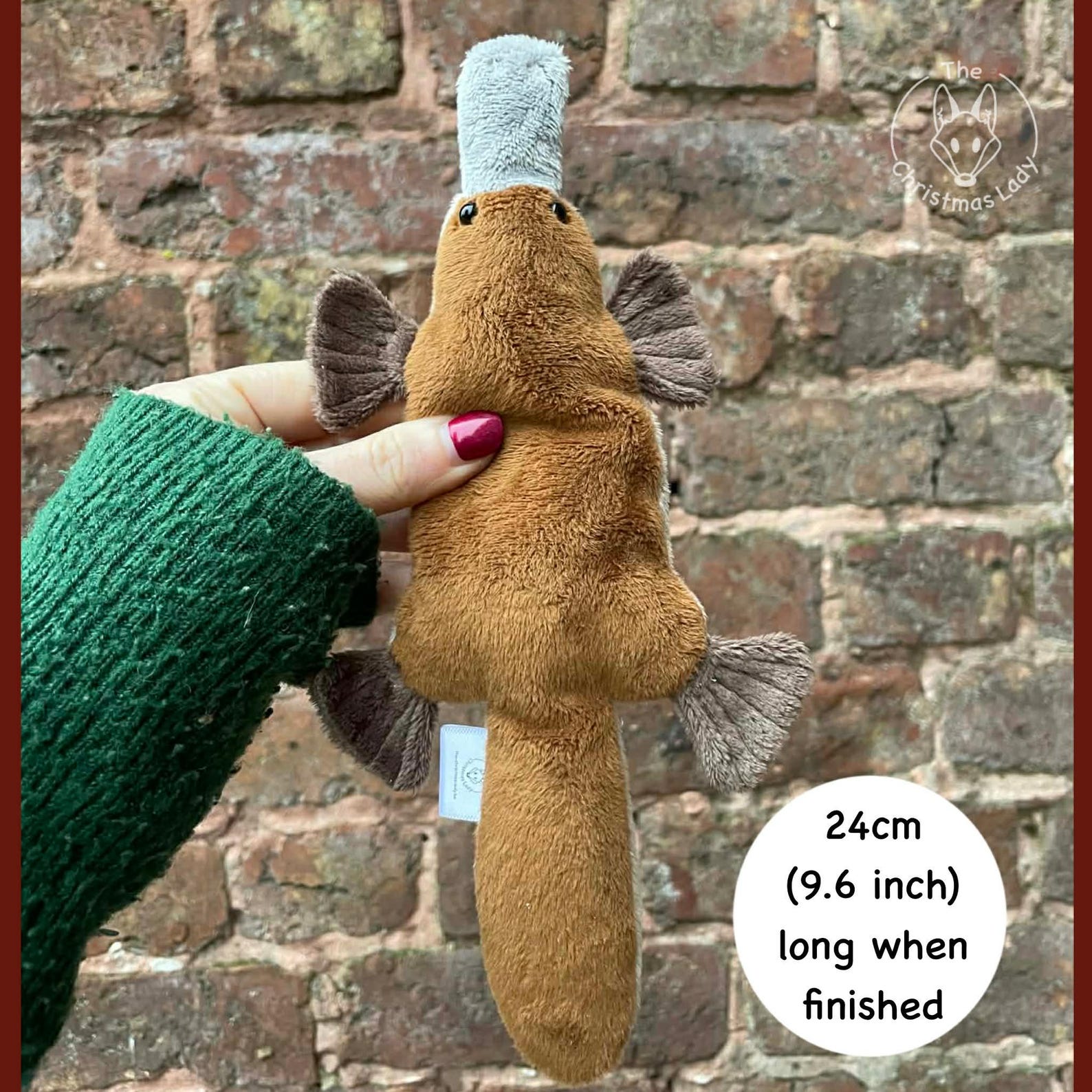 Pocketsize Platypus Plush Sewing Pattern - Digital Download - Step by ...