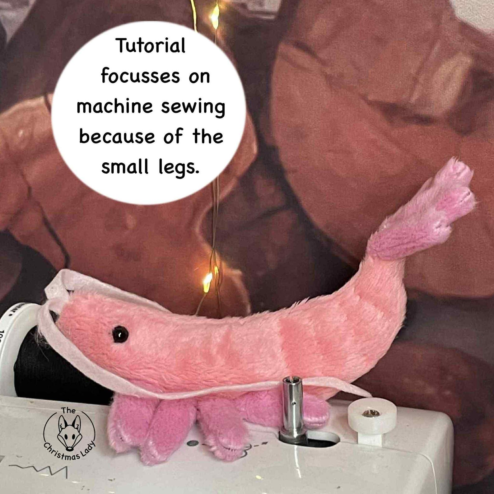 Pocketsize Shrimp Plush Sewing Pattern – Instant Download Pattern ...