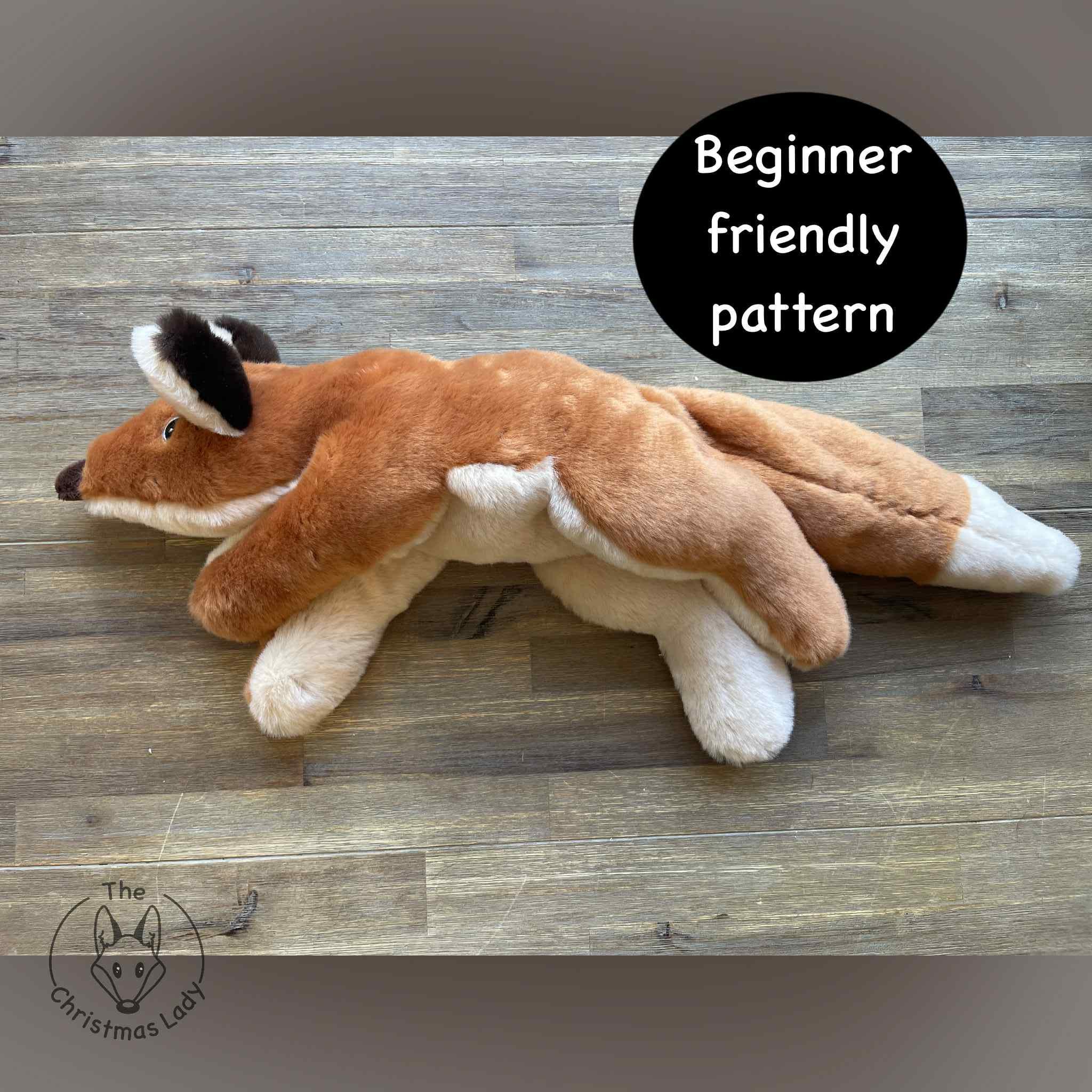 XL Nordox Plush Sewing Pattern – Instant Download Pattern + Tutorial ...