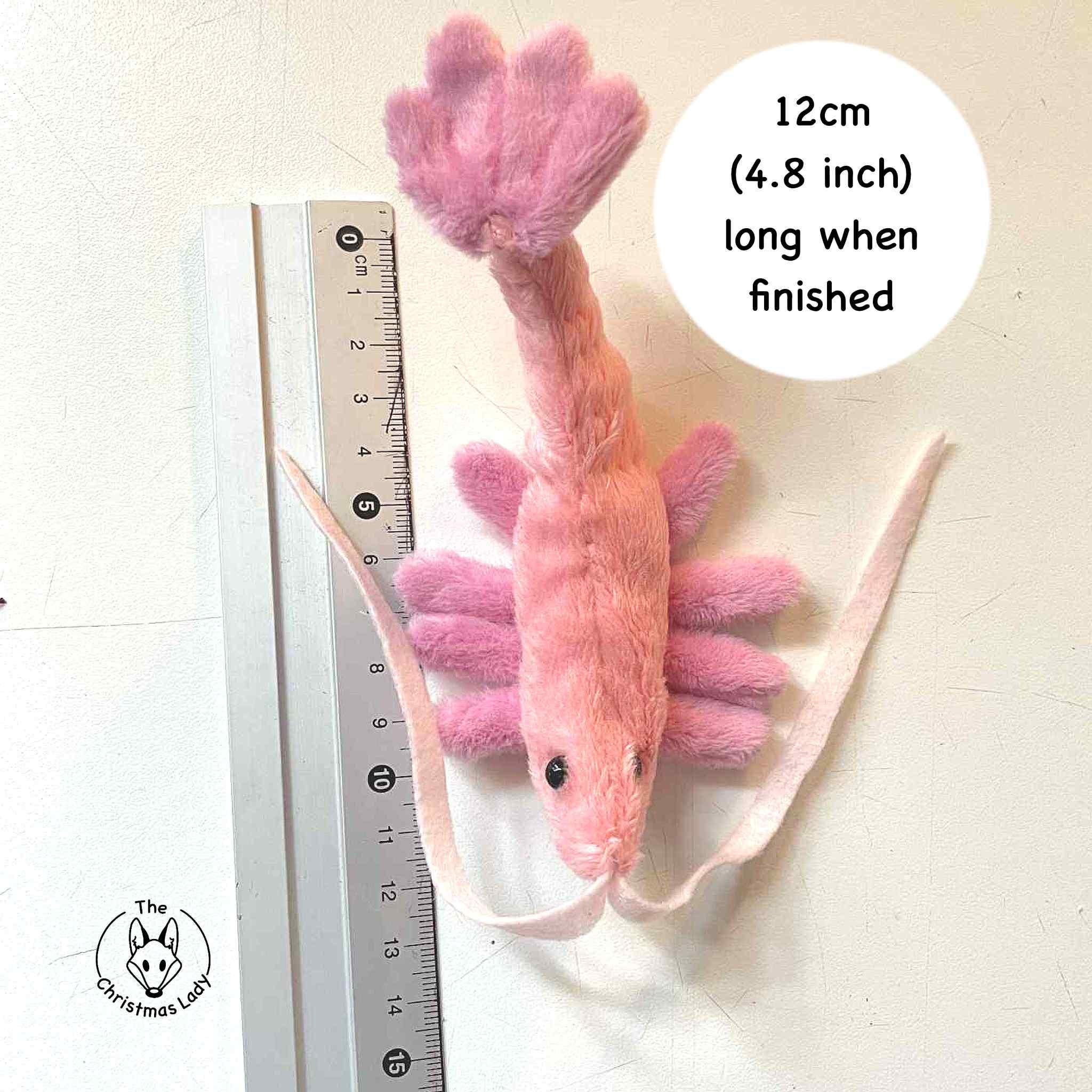 Pocketsize Shrimp Plush Sewing Pattern – Instant Download Pattern ...