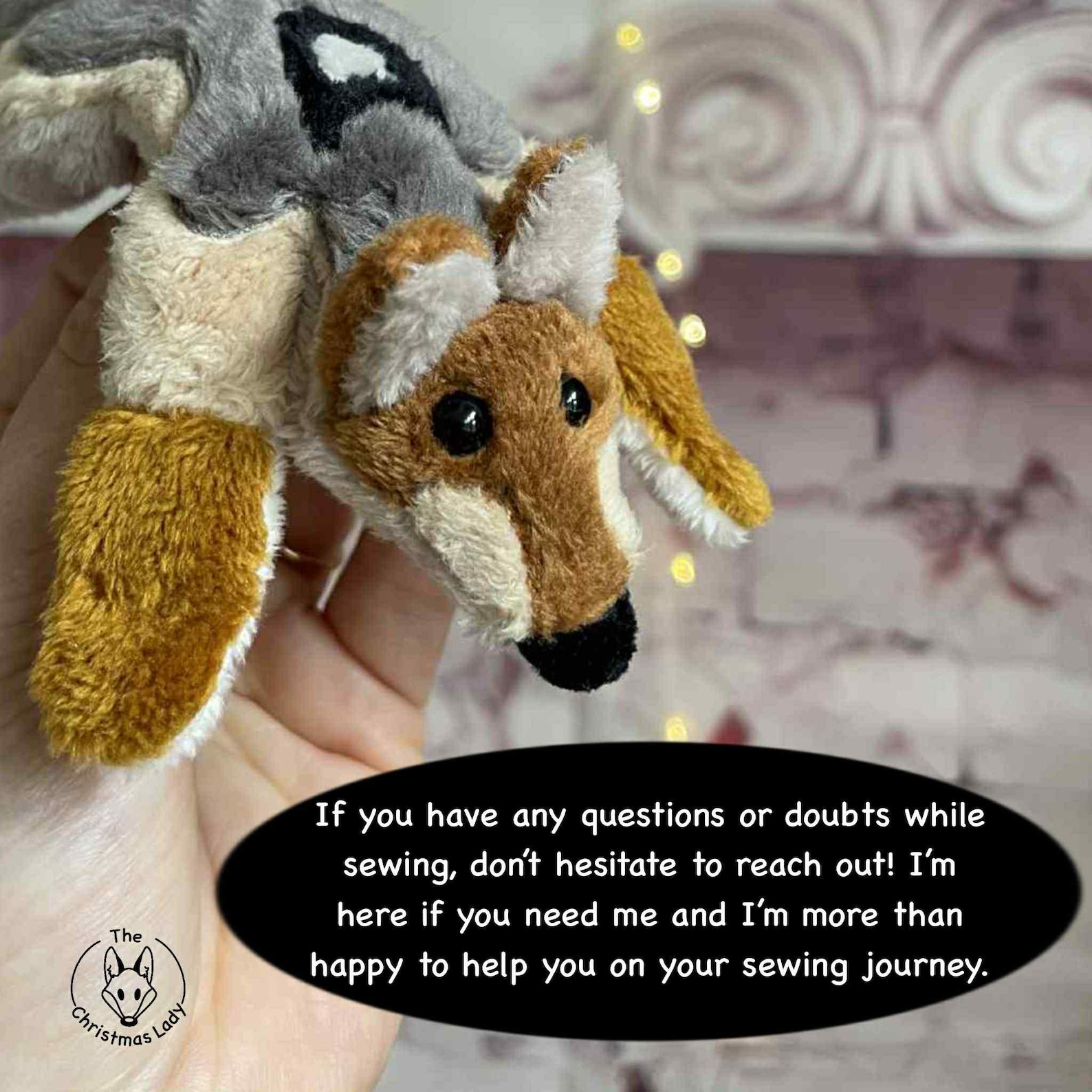 Pocketsize Coyote Plush Sewing Pattern – Instant Download Pattern ...