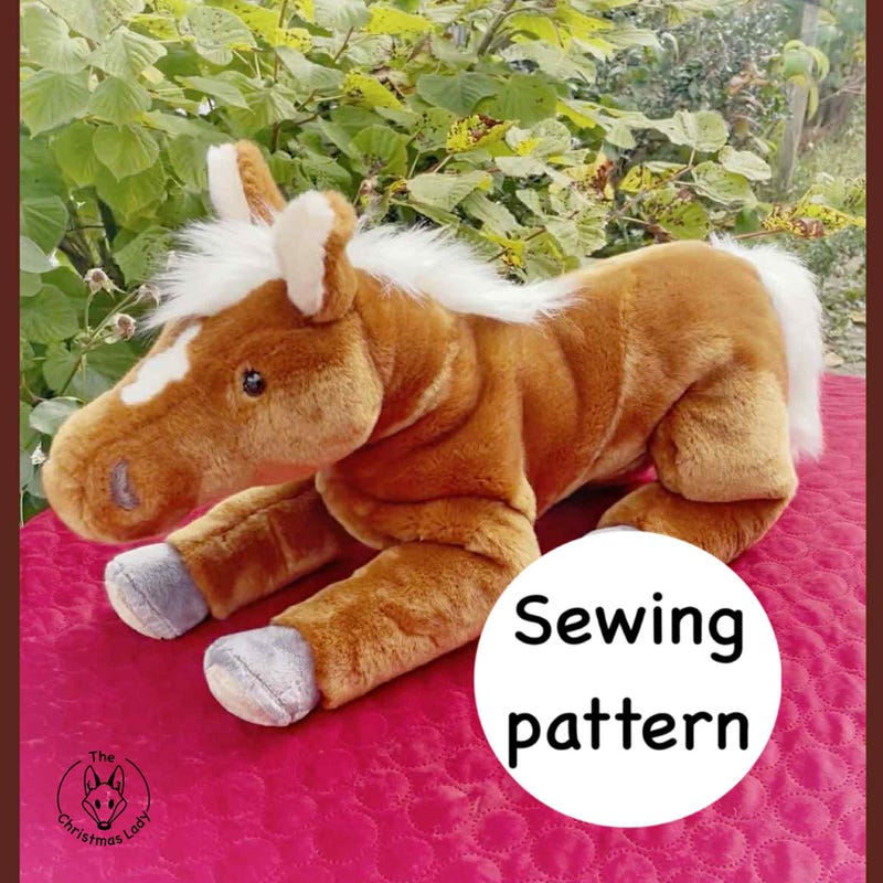 Horse Plush Sewing Ith - Etsy